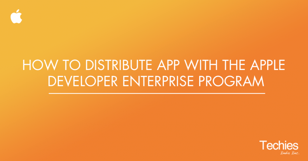 How to distribute app with The Apple Developer Enterprise Program